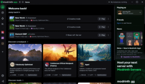 Modrinth App for Minecraft - An Open Source Launcher - Playdown Games