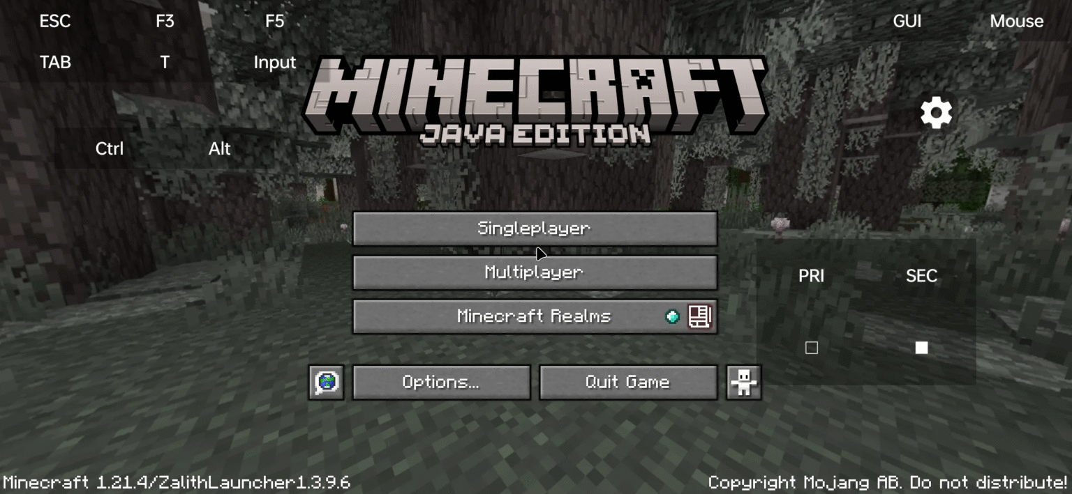 Zalith Launcher - Minecraft Java on Your Android Phone - Playdown Games